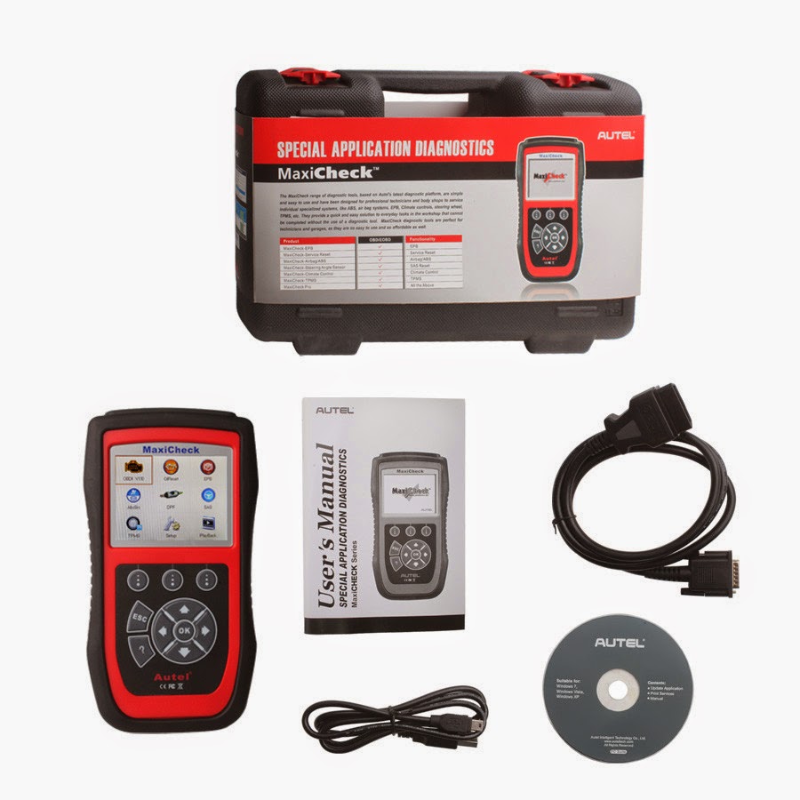 SCANNER MOBIL,Universal: AUTEL MaxiCheck Pro