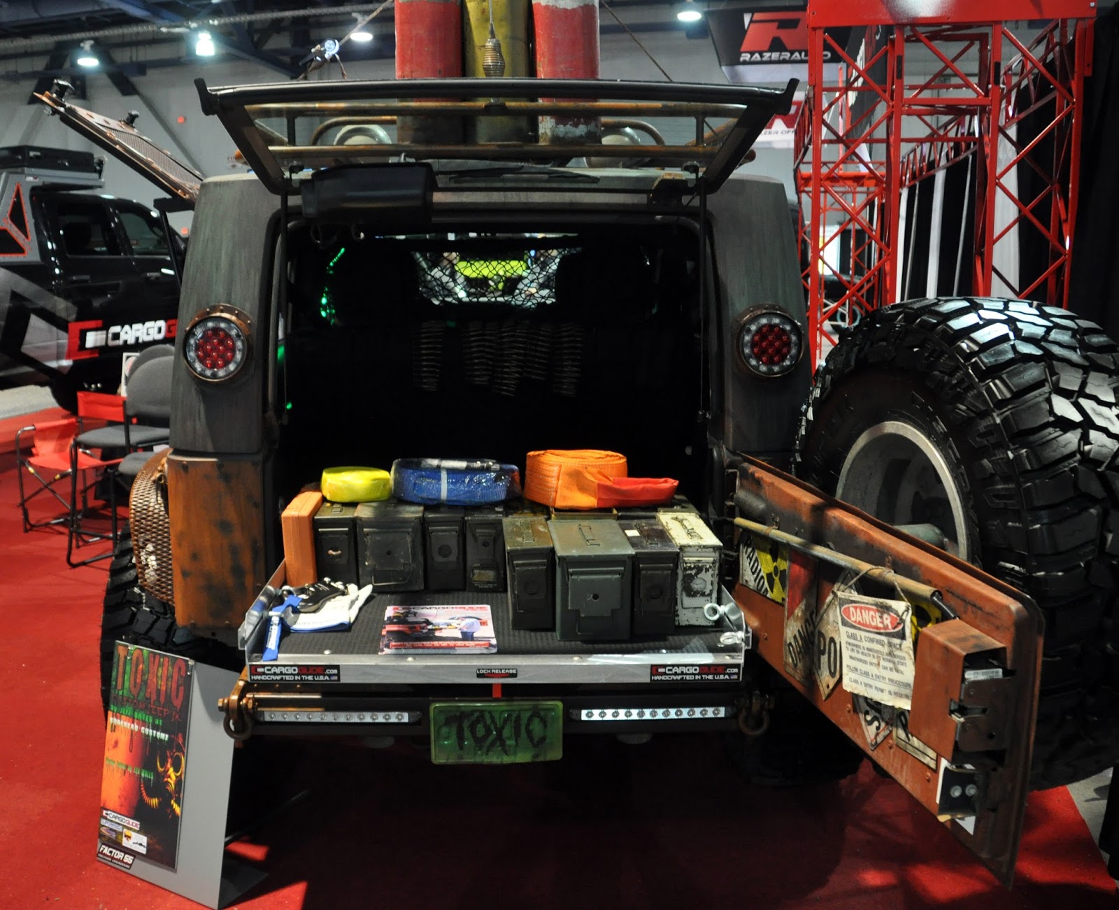 Just A Car Guy: Jeff Bates at Bonehead Customs put together a cool Jeep ...