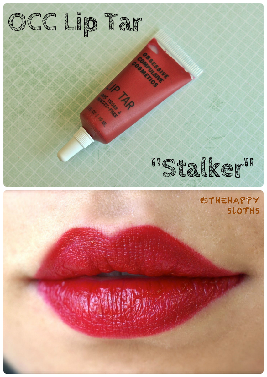 OCC Lip Tars in "Stalker" & "Grandma": Review and Swatches | The Happy ...