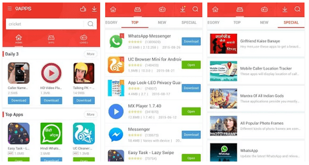 Download 9apps APK KEREN | Slecta mobile phone