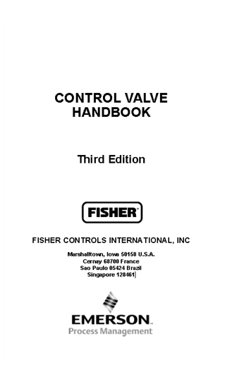 Control Valve Handbook