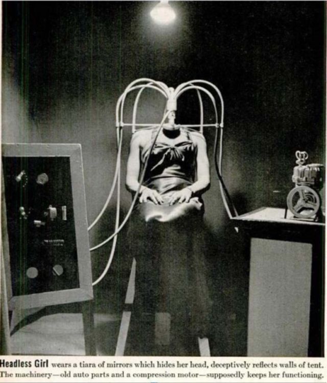 Vintage Photos and the Story of “Olga the Headless Girl” in the Late ...