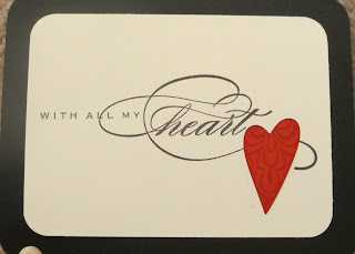 Stamp N Fun: Glitter Valentine's Day Card