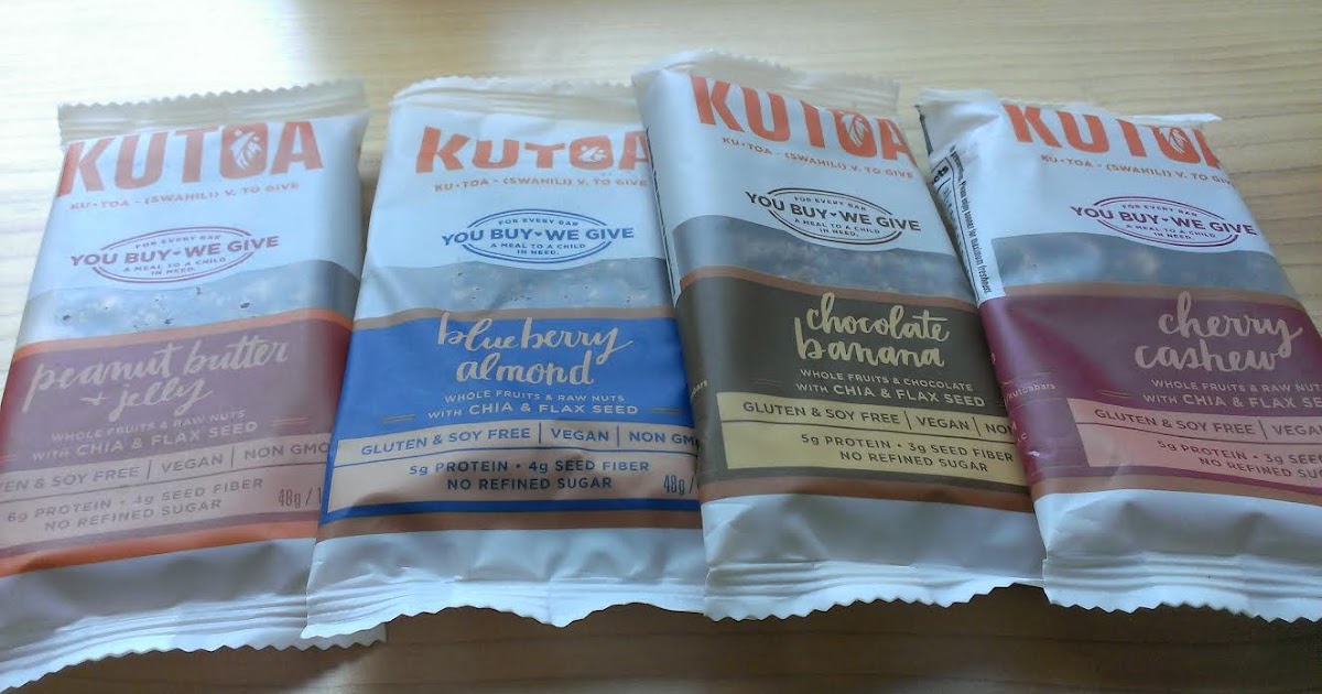 Banshee's Breakfast: Reiew - Kutoa Bars