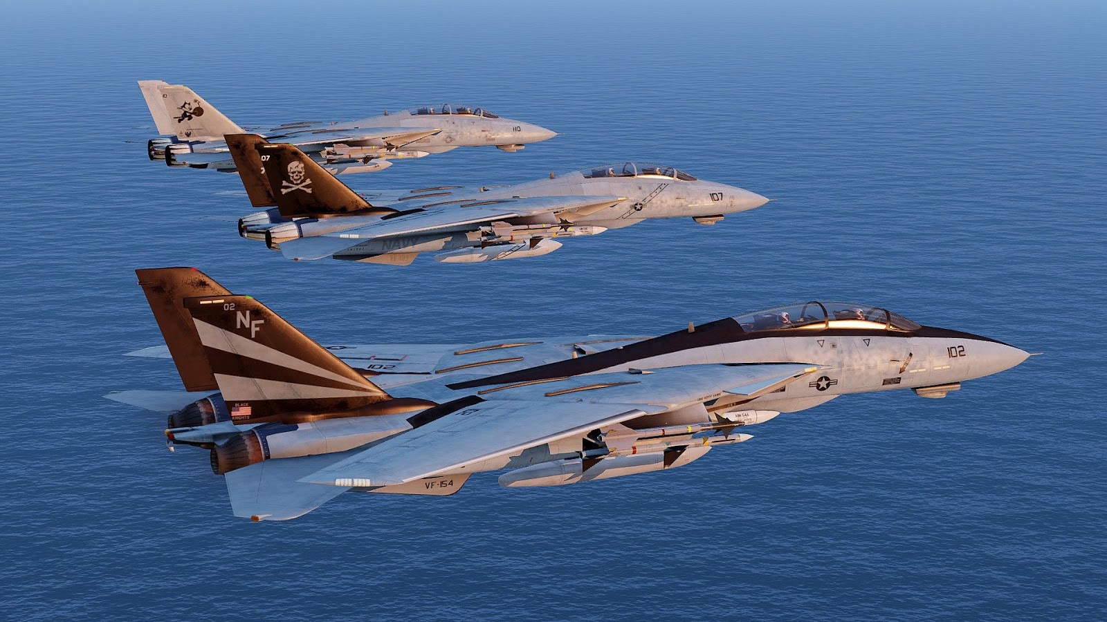 可変翼を再現している Arma 3 の F-14 Tomcat Series Standalone MOD が v1.96a で HUD を ...