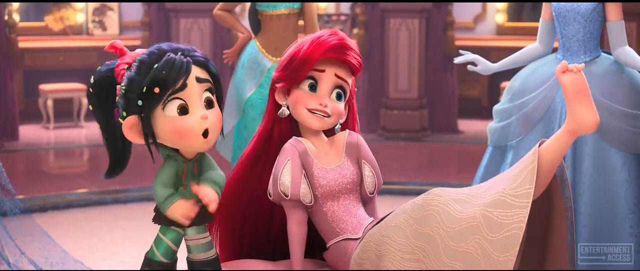Anime Feet: Wreck It Ralph 2 Ralph Breaks The Internet : Ariel