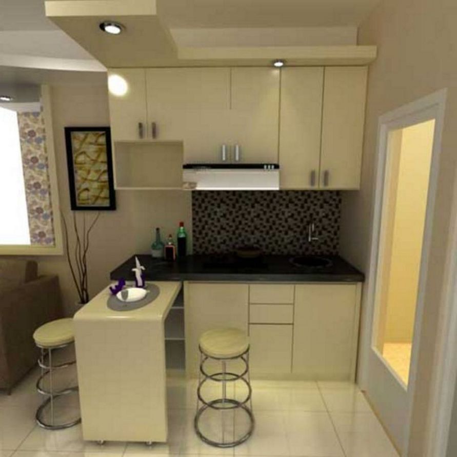 Menata Interior Desain Dapur Kecil Tapi Bagus Minimalis