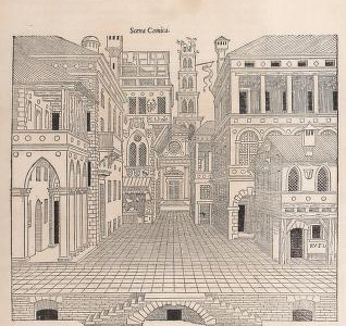 Black and White: Serlio's Stage Designs