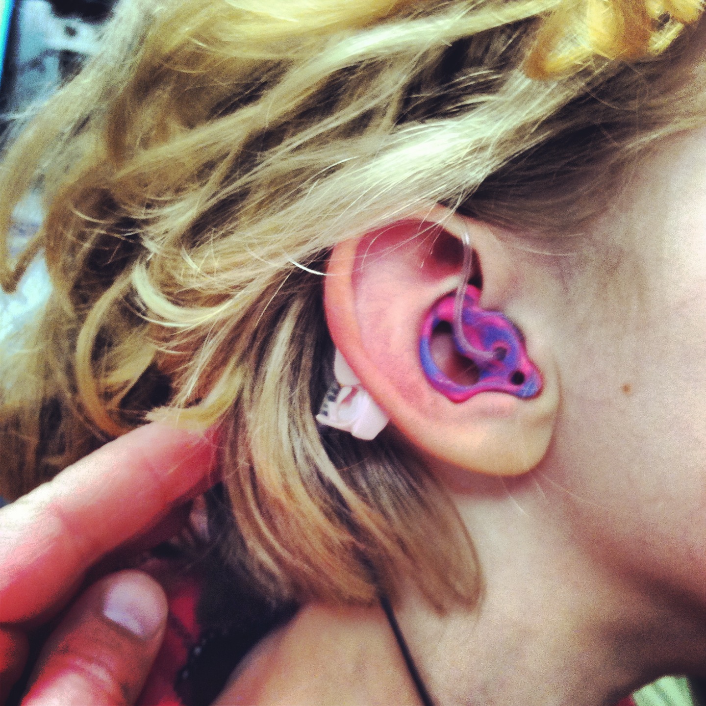 ~Love is written here ~: The story of Maya and her hearing aids continued.