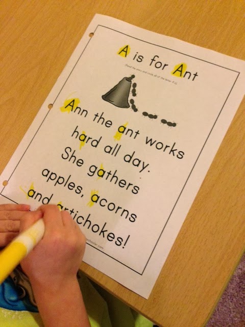 Letter Aa - ANTS {Five for Friday} - For the Love of Teaching