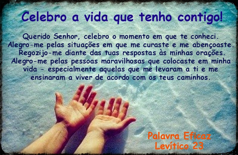 A Celebração -Levítico 23:2