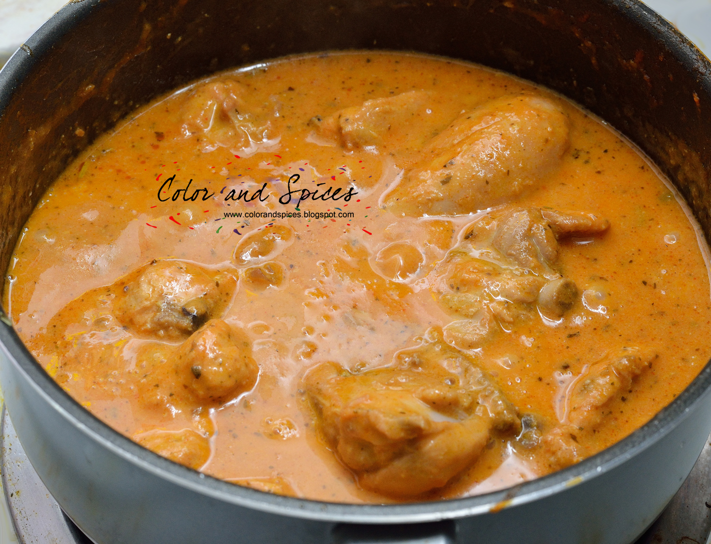 Color and Spices: Butter Chicken..