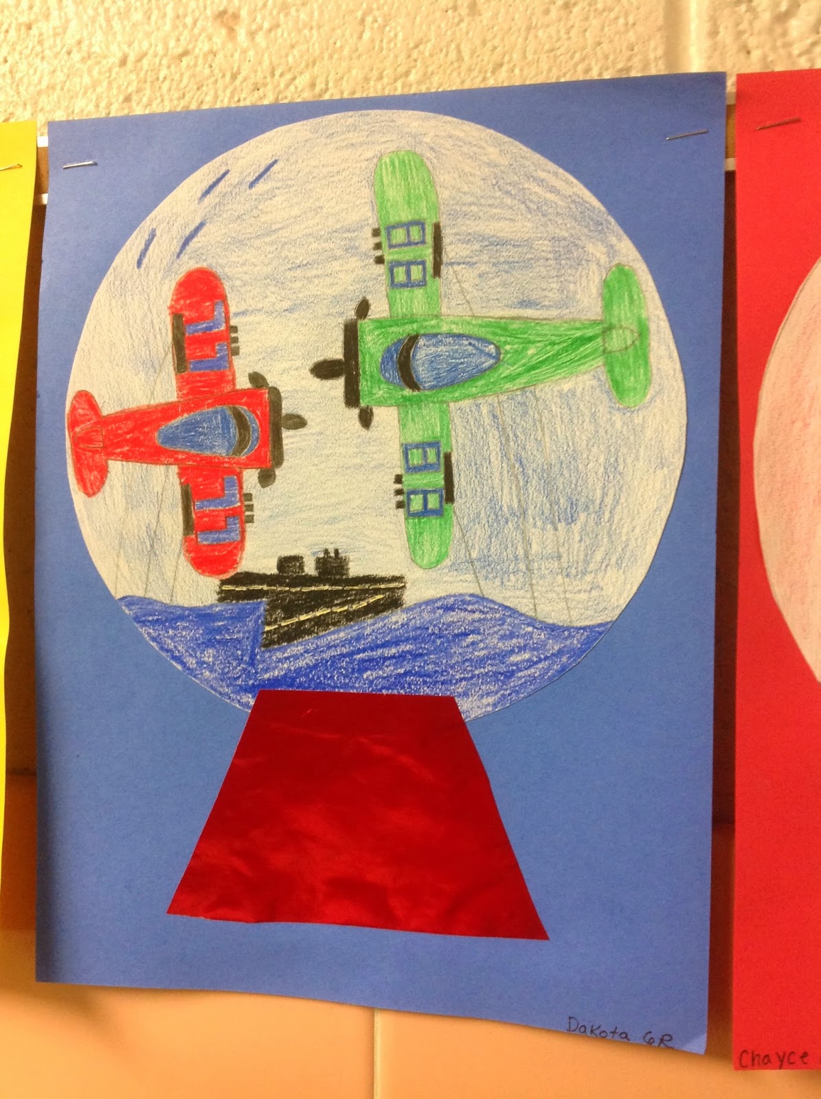 The Artsy Fartsy Art Room: 6th Grade Snow Globes