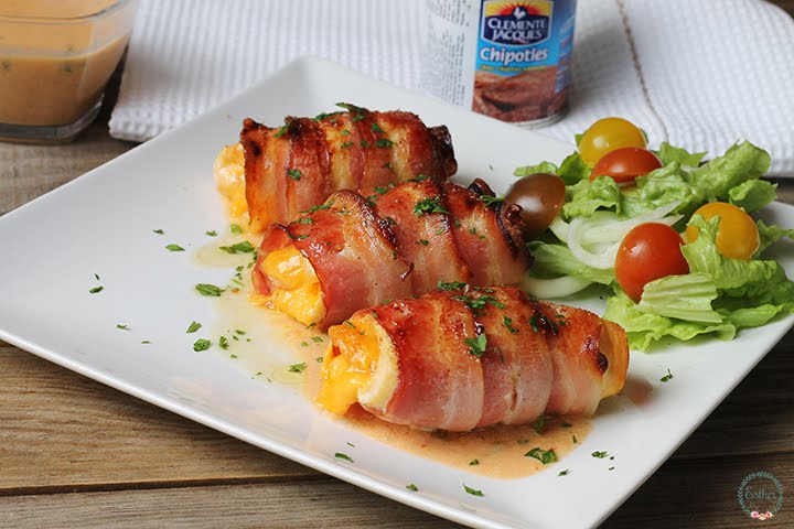 PECHUGAS RELLENAS EN SALSA CHIPOTLE | El jardín de mis recetas