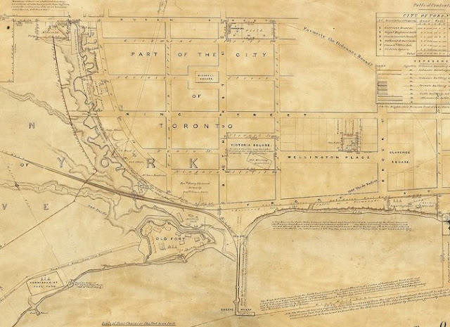 Fort York and Garrison Common Maps: 1852 Fleming/Wilkinson/Walker: Plan ...