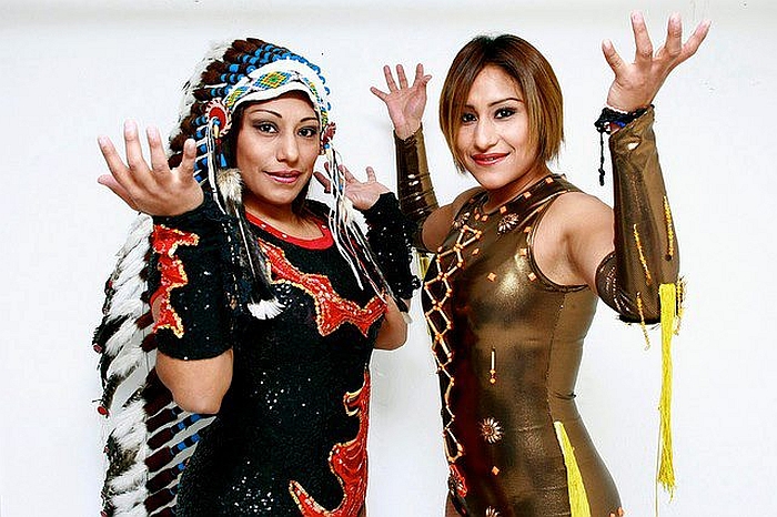 Lucha Women: Mari Apache and Fabi Apache - Mexican Female Wrestlers
