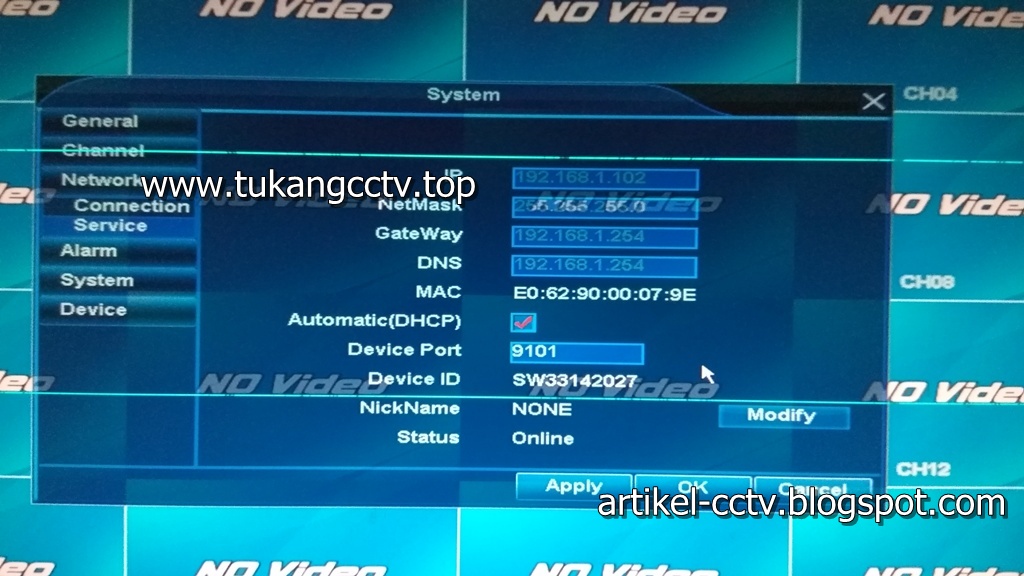 Cara Setting CCTV Online Via Hotspot Android ~ Tukang CCTV