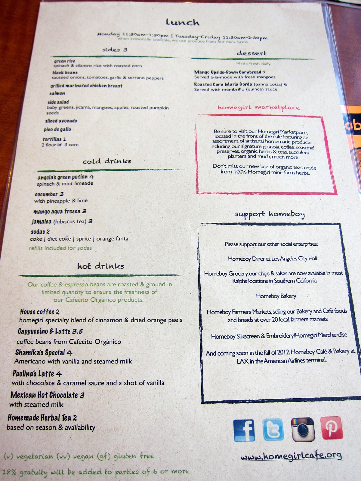 Doah's Hungry: Homegirl Cafe