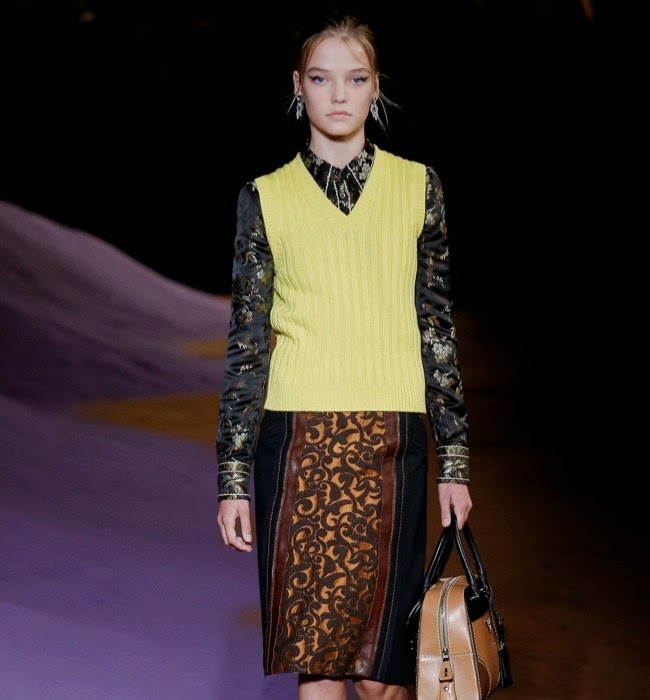 Prada presents a sumptuous Spring/Summer 2015 Collection
