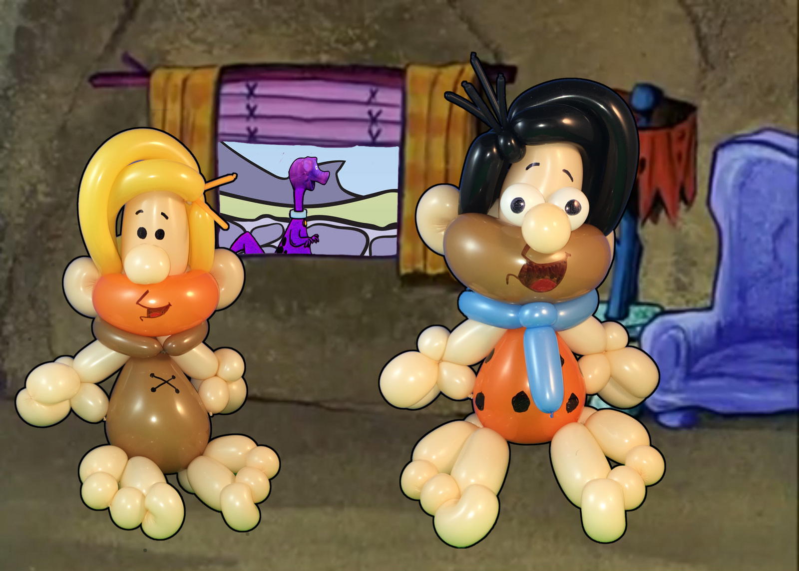 Daily Purple Pig: April 1 - Flintstones