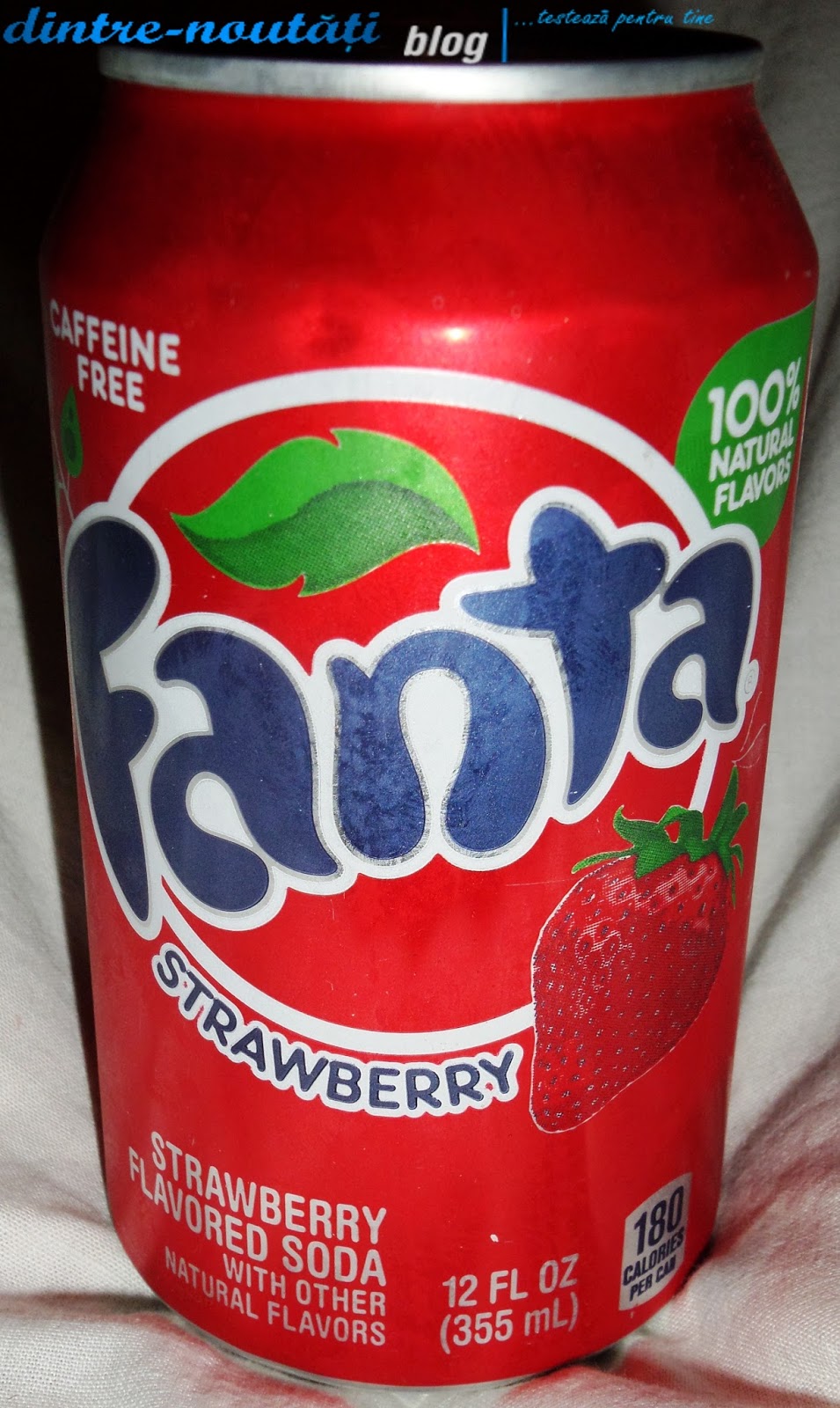 Fanta STRAWBERRY FLAVORED SODA | D-Nblog. Păreri sincere despre produse ...