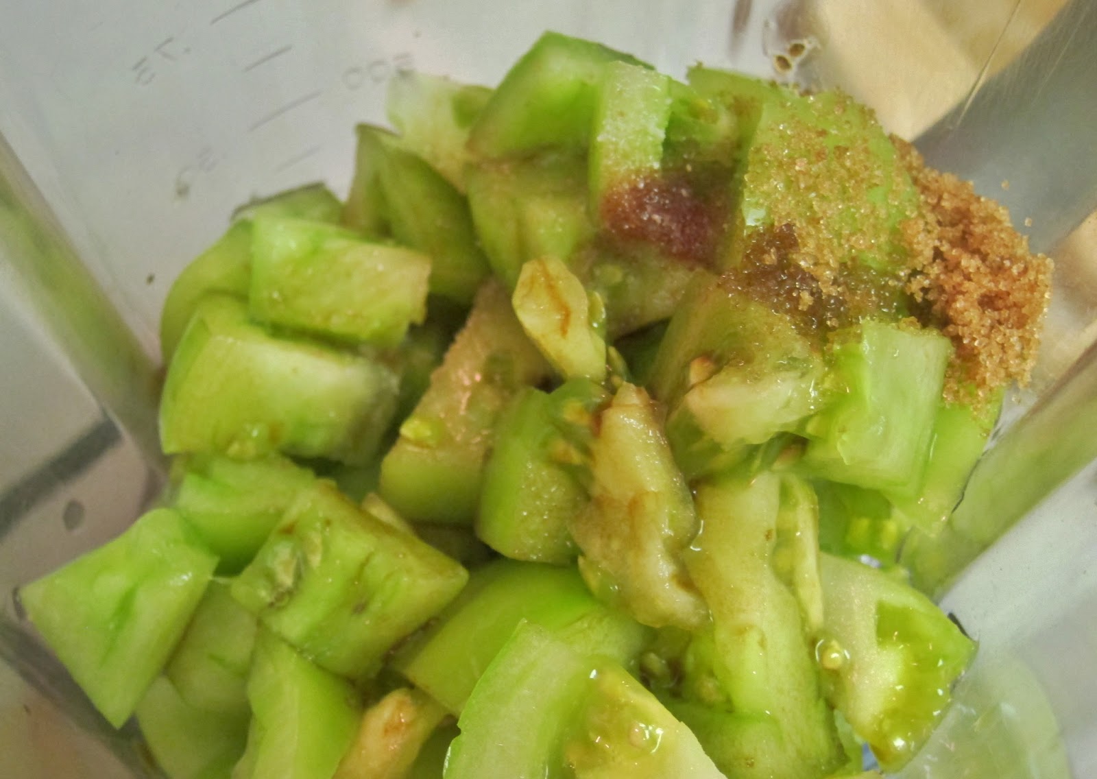 The Vegan Chronicle: Sweet-and-Sour Green-Tomato Salsa