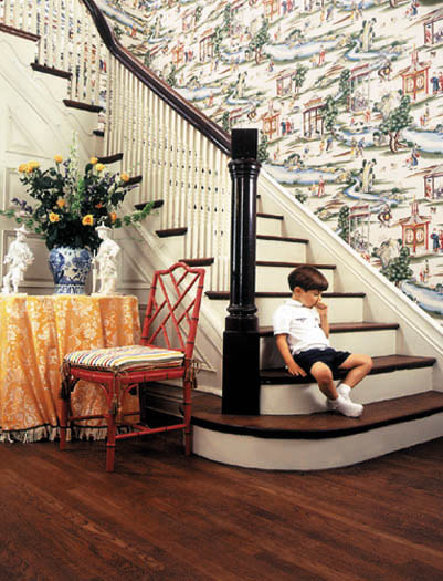 Chinoiserie Chic: Scalamandre Shanghai - Modern or Traditional Chinoiserie