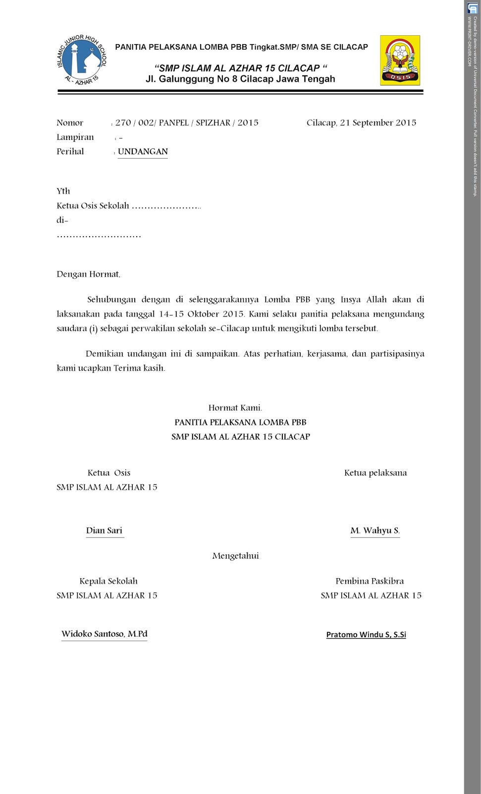 Cara Membuat Surat Tugas Di Excel - Delinewstv
