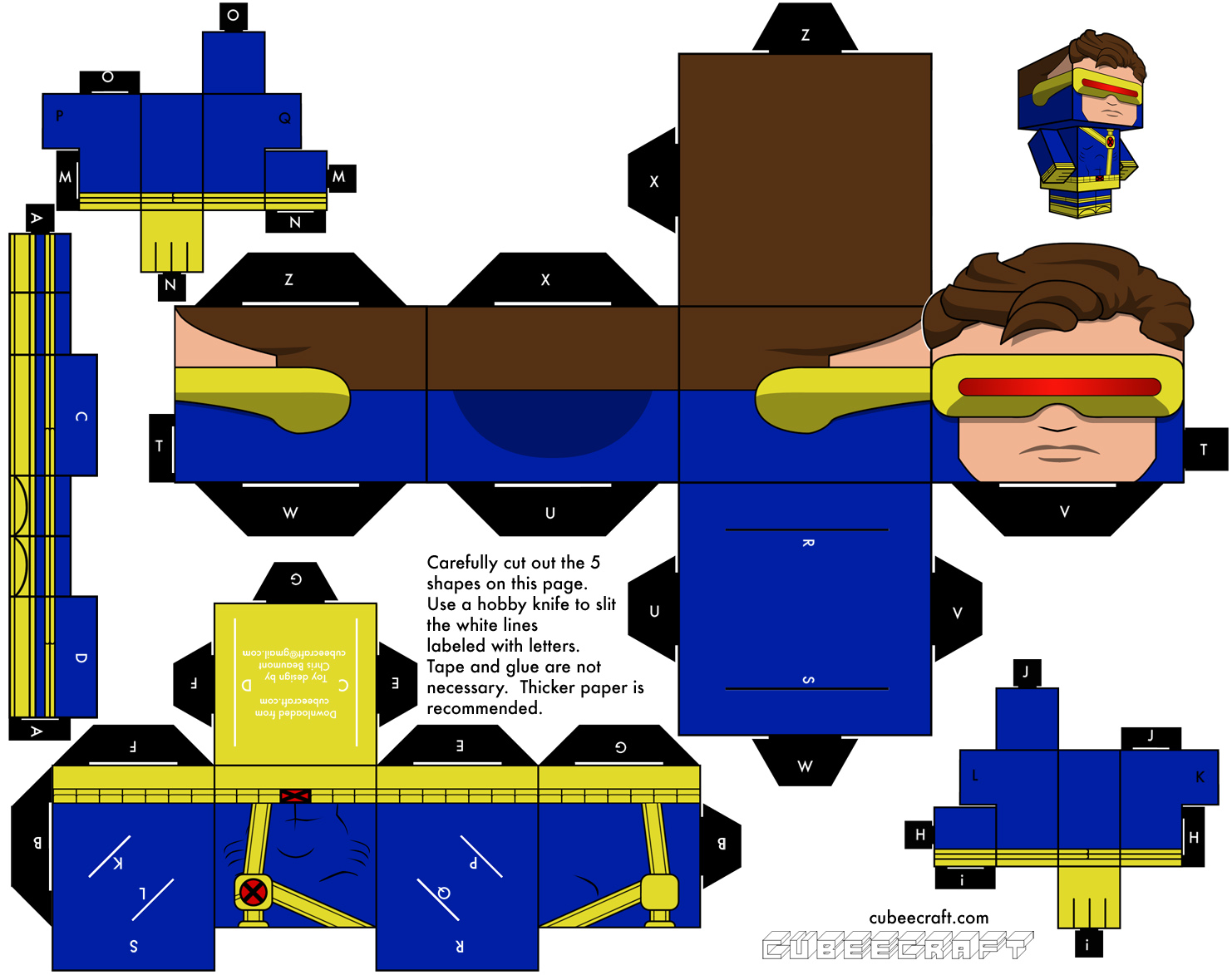 bonjour craftie: Cube Craft