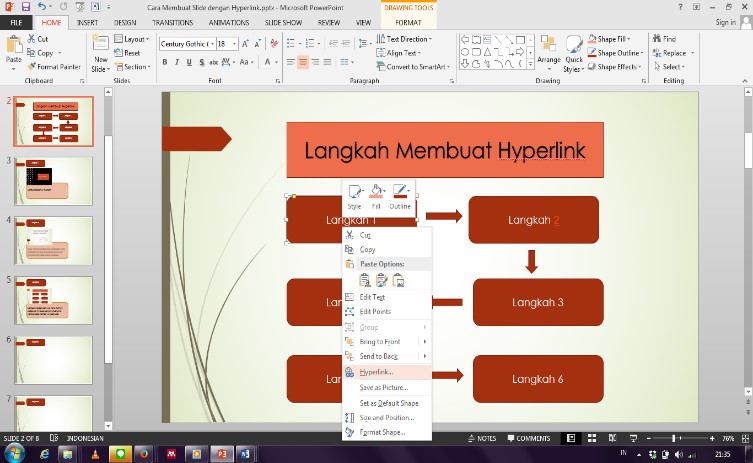 Keterampilan Belajar dan Literasi Informasi: Cara Membuat Hyperlink ...