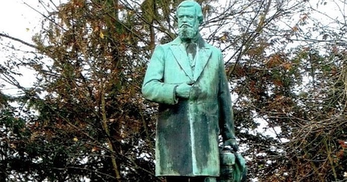 Adalbert: Adalbert Falk Monument