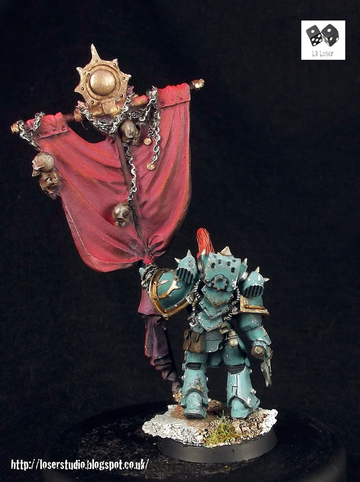 The Eagle & The Serpent; Sons of Horus Banner Bearer Forge World ...