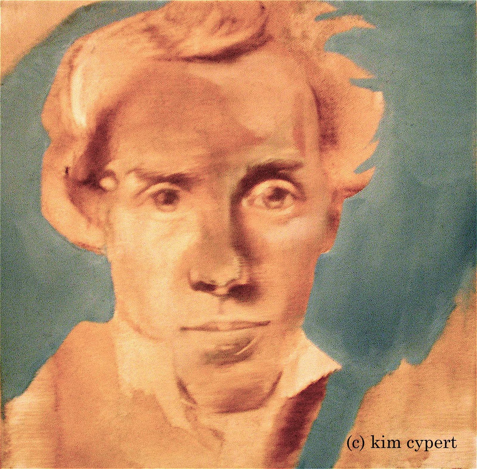 kim cypert art: Portrait of the Artist as a Child