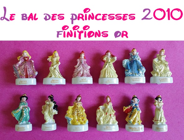 Les fèves des rois Disney de bipsi: Le bal des princesses fèves Disney