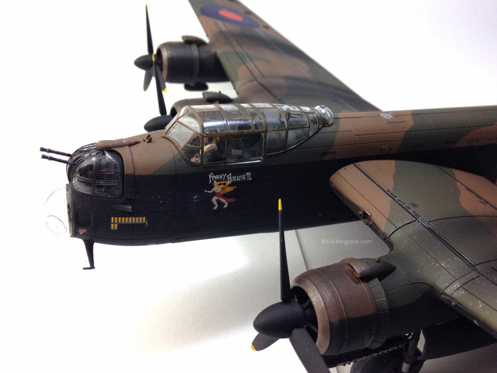 Flixid's Miniatures: 1/72 Airfix Avro Lancaster B.II - Completed