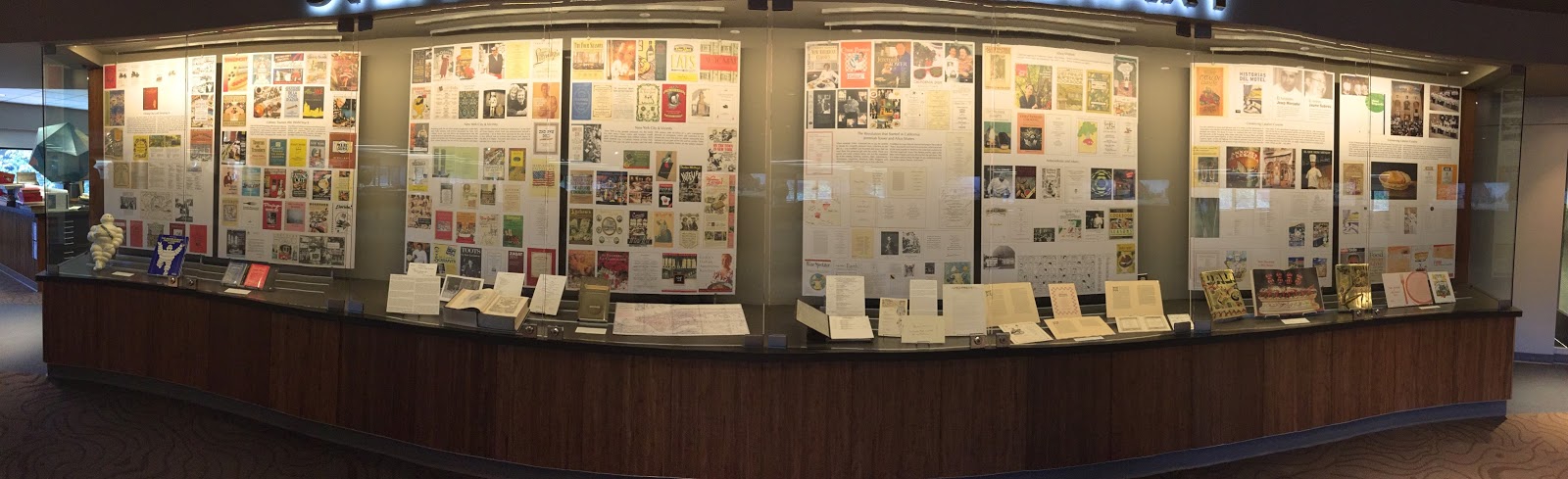 "Dining Out" - Exhibit at Hatcher Library - Ann Arbor Observer