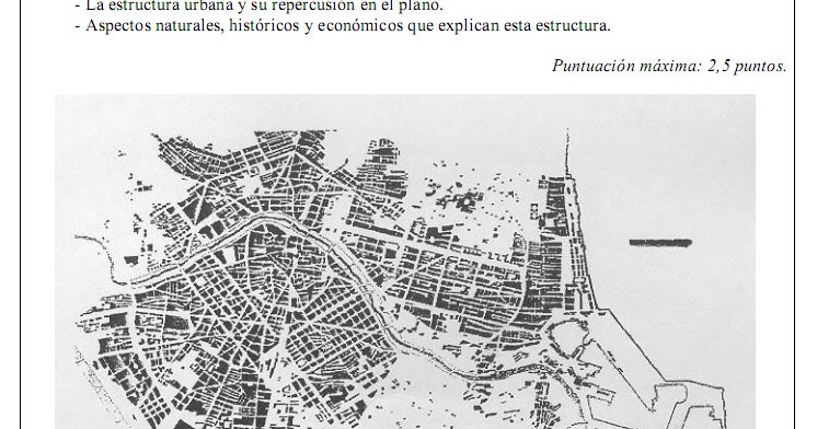 ALGARGOS, GEOGRAFÍA DE ESPAÑA: COMENTARIO DE UN PLANO DE UNA CIUDAD. LA ...