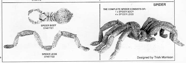 Eldritch Epistles: A Tale of Four Oldhammer Gamers: giant spider