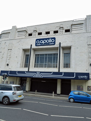 O2 Apollo Manchester - Britain All Over Travel Guide