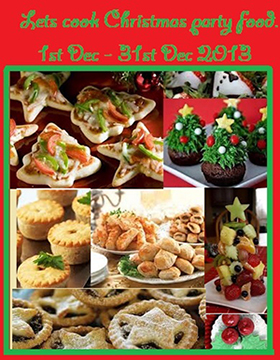Announcing event ~ Lets cook Christmas Party Food | simply.food