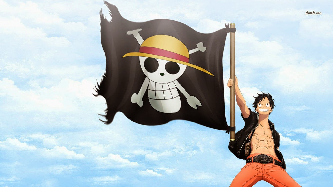 Bendera Bajak Laut Luffy One Piece - Free Wallpapers - AgiatMoc