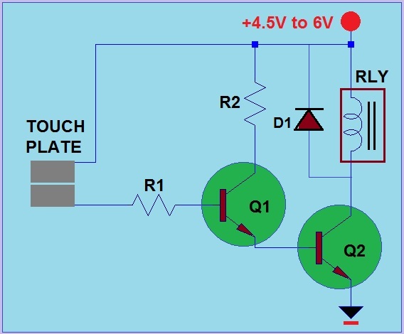 Simple Water Activated Relay | simple electronics