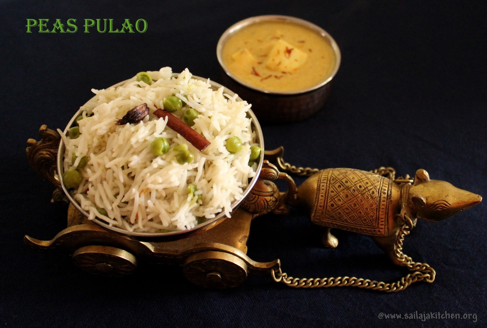 Sailaja Kitchen...A site for all food lovers!: Green Peas Pulao / Peas ...