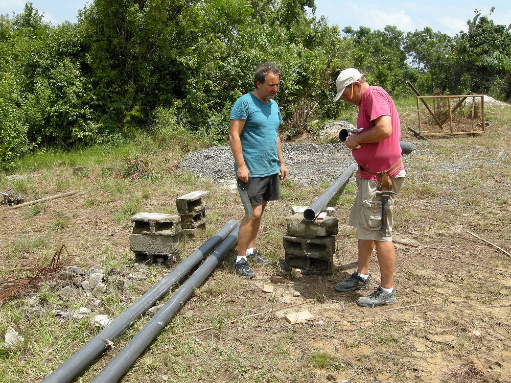 Project Buchanan Liberia: 2012 Photo Report #4: Pipes & More Plumbing
