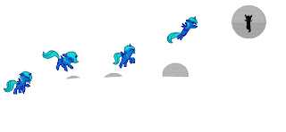 MLP - E the Pony: Luna Raising the Moon as a Filly