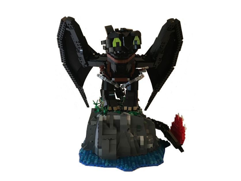 AnJ's Brick Blog: Moc Monday: Toothless