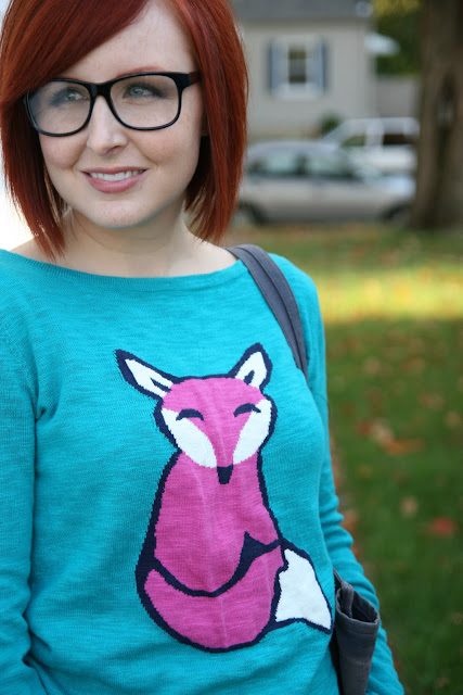 Thrift and Shout: Cute Outfit of the Day: What a Fox