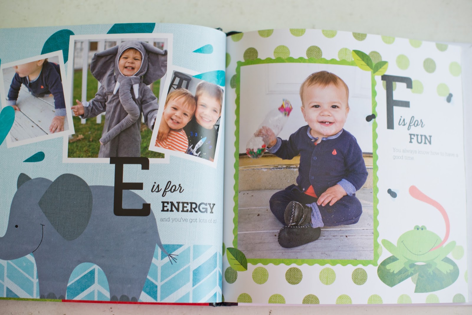 Domestic Fashionista: Personalized Alphabet Photo Book