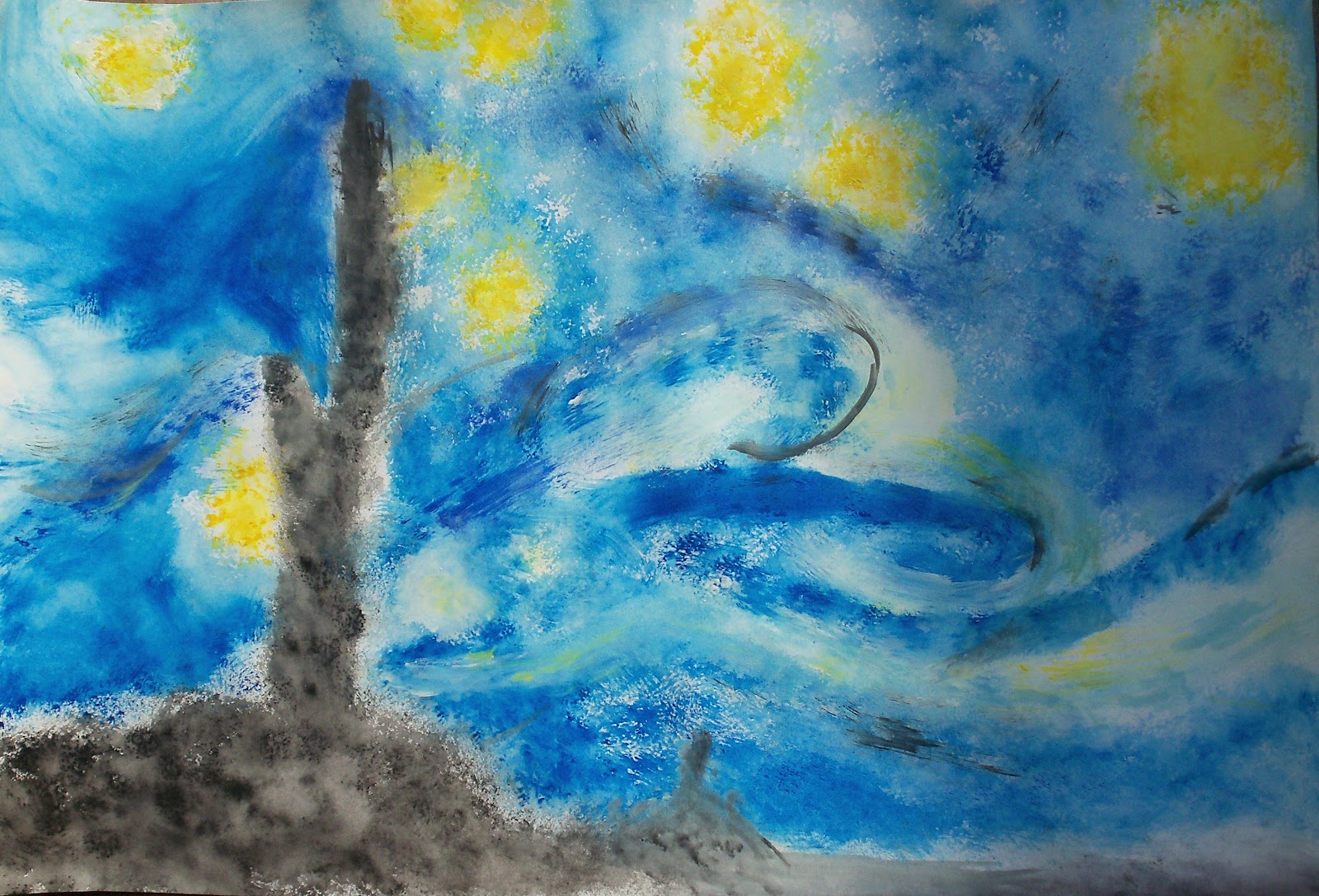 Amanda Nemeth: Watercolor Paint- Van Gogh