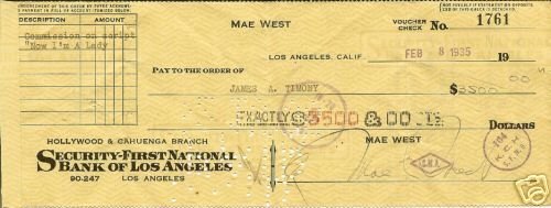 Mae West: Mae West: Now I'm a Lady